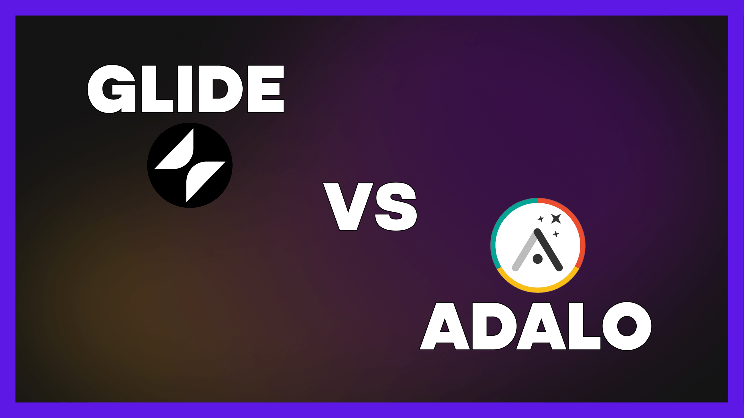 Diferencias entre glide y adalo